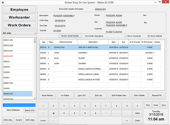 Global Shop Solutions One-System™ ERP Software System Review - Business ...